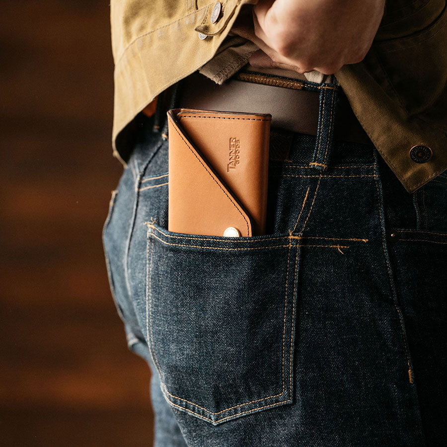 Workman Wallet - Natural | Made in USA | Tanner Goods