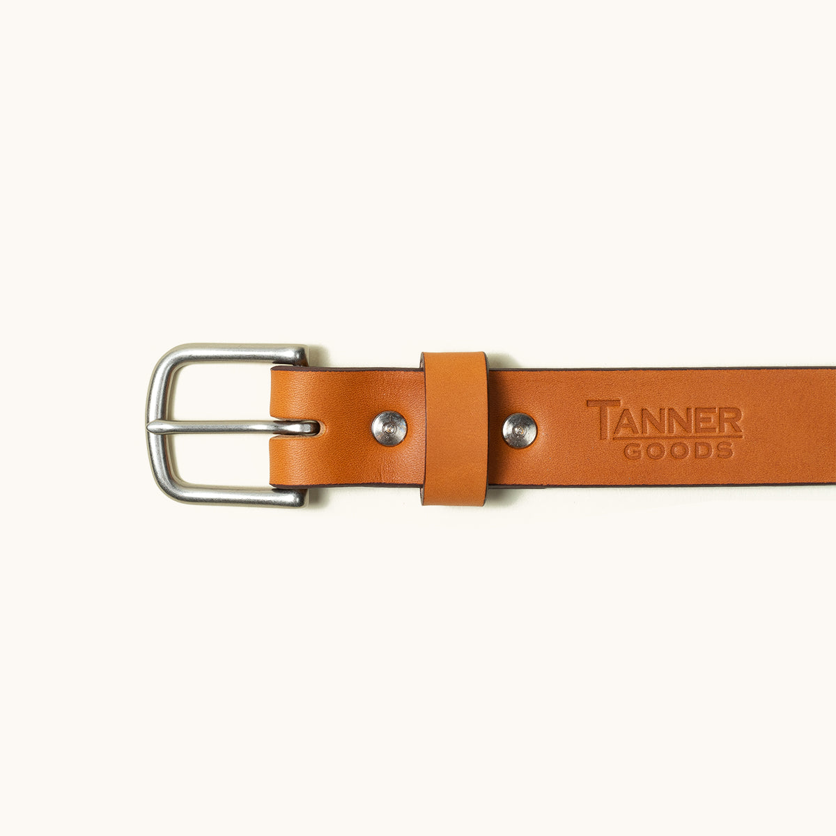 Classic Leather Belt in Saddle Tan | Made in the USA | Tanner Goods
