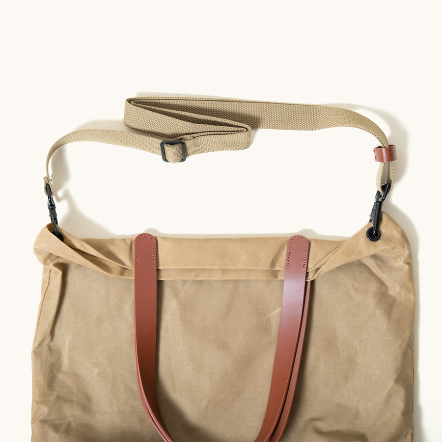 Simple Tote - Utility Tan (Waxed Canvas) – Tanner Goods